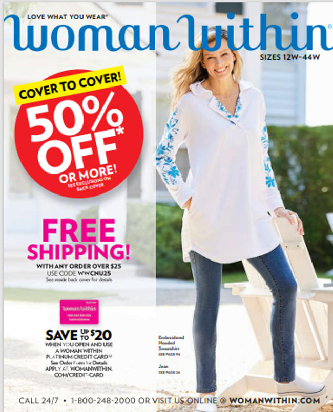 Free Catalog Woman Within 2026 Mail Order Catalog Request