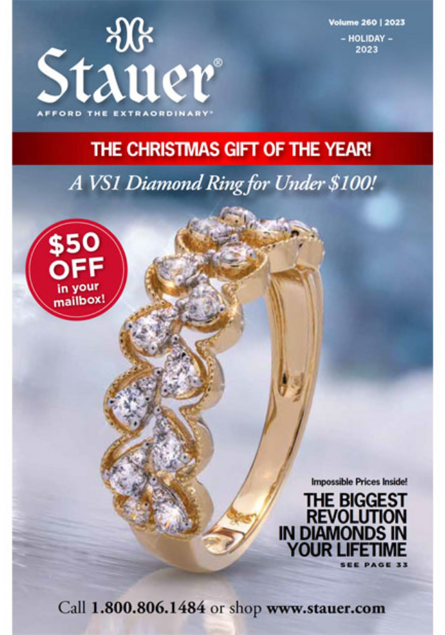 Request a Free 2023 Stauer Jewelry and Accessories Free Mail Order Catalog