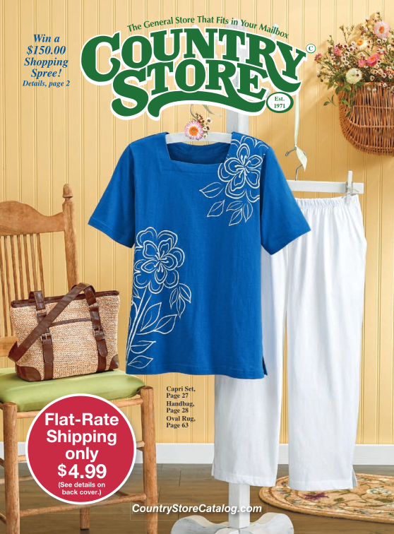 Request a Country Store Clothing & Accessories Catalog for 2024